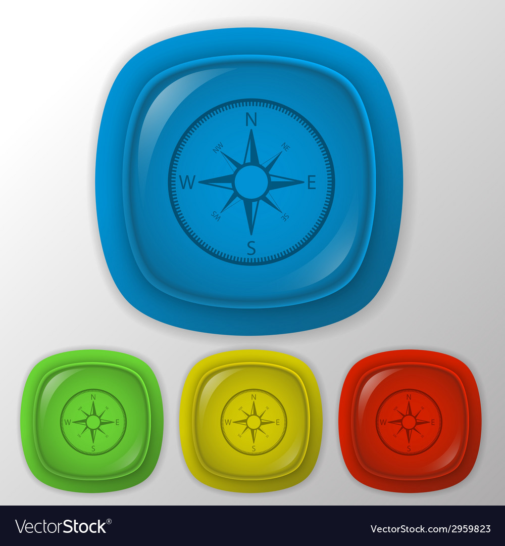 Compass Royalty Free Vector Image - VectorStock