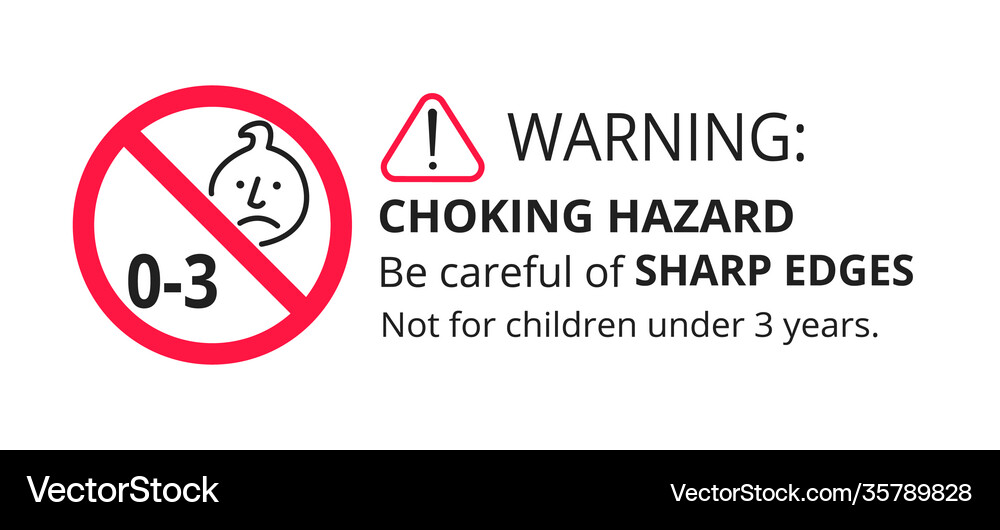 Choke Hazard Symbol