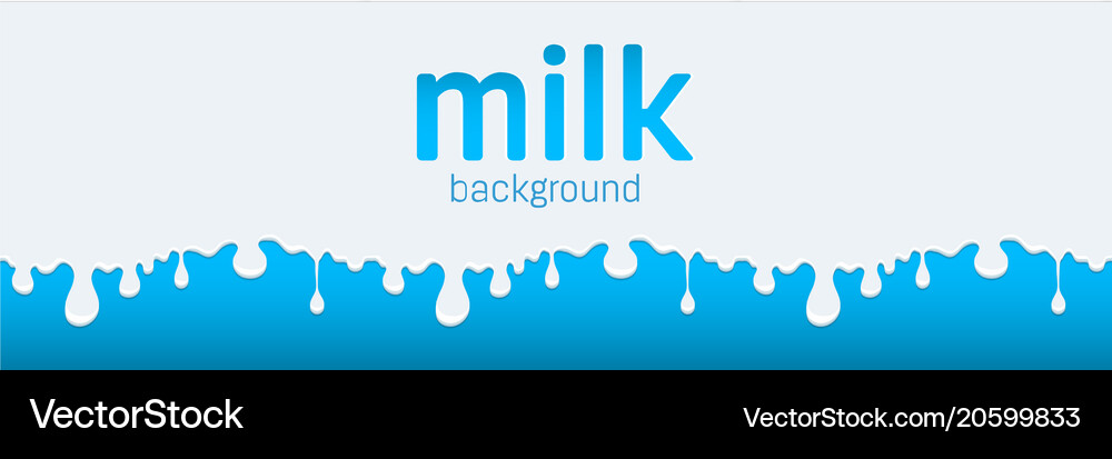 Creative of flow and drip Royalty Free Vector Image