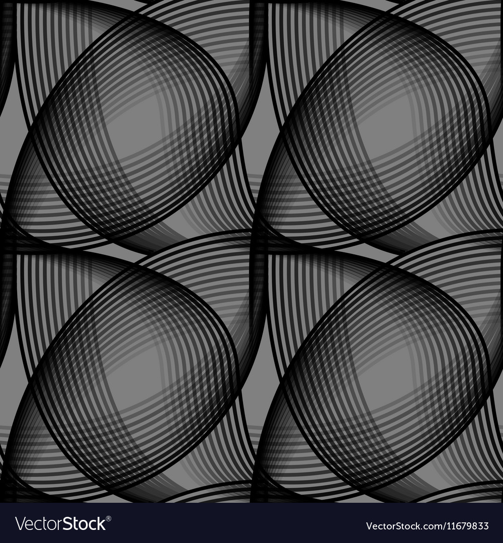 Crossing lines seamless pattern Royalty Free Vector Image