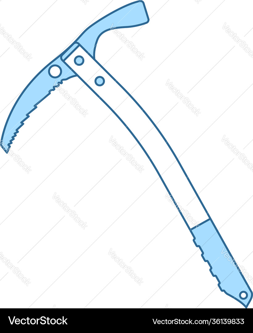 Ice axe icon Royalty Free Vector Image - VectorStock