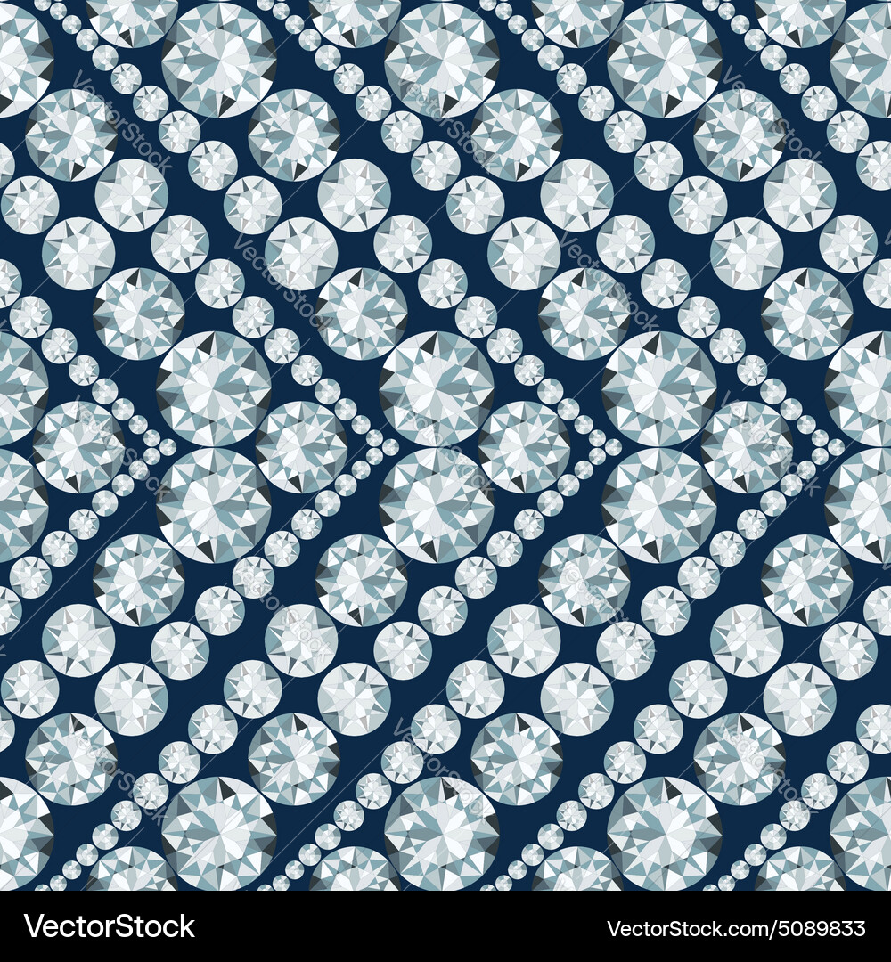 Seamless herringbone pattern made of diamonds Vector Image