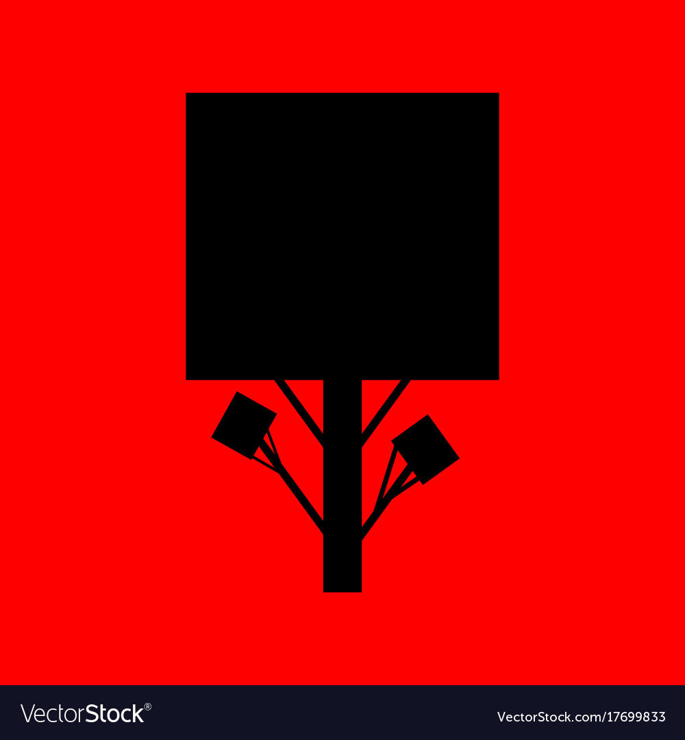 Square tree Royalty Free Vector Image - VectorStock