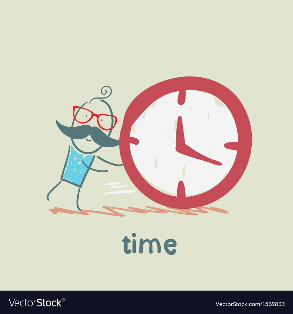 Time Royalty Free Vector Image - VectorStock