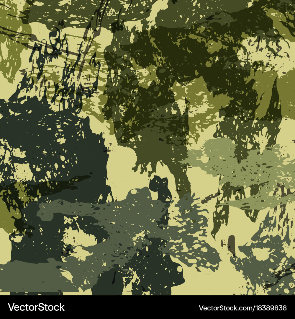 Abstract military camouflage background made Vector Image