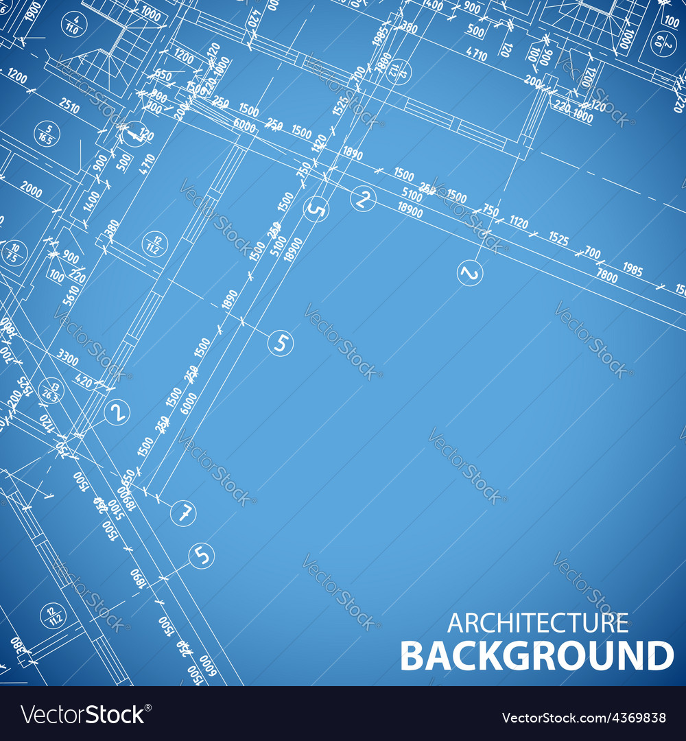 New building plan Royalty Free Vector Image - VectorStock