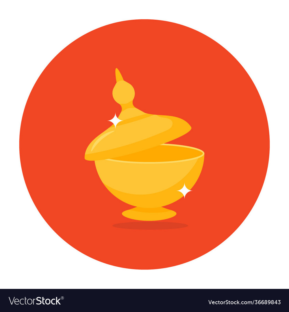 Magic lamp Royalty Free Vector Image - VectorStock
