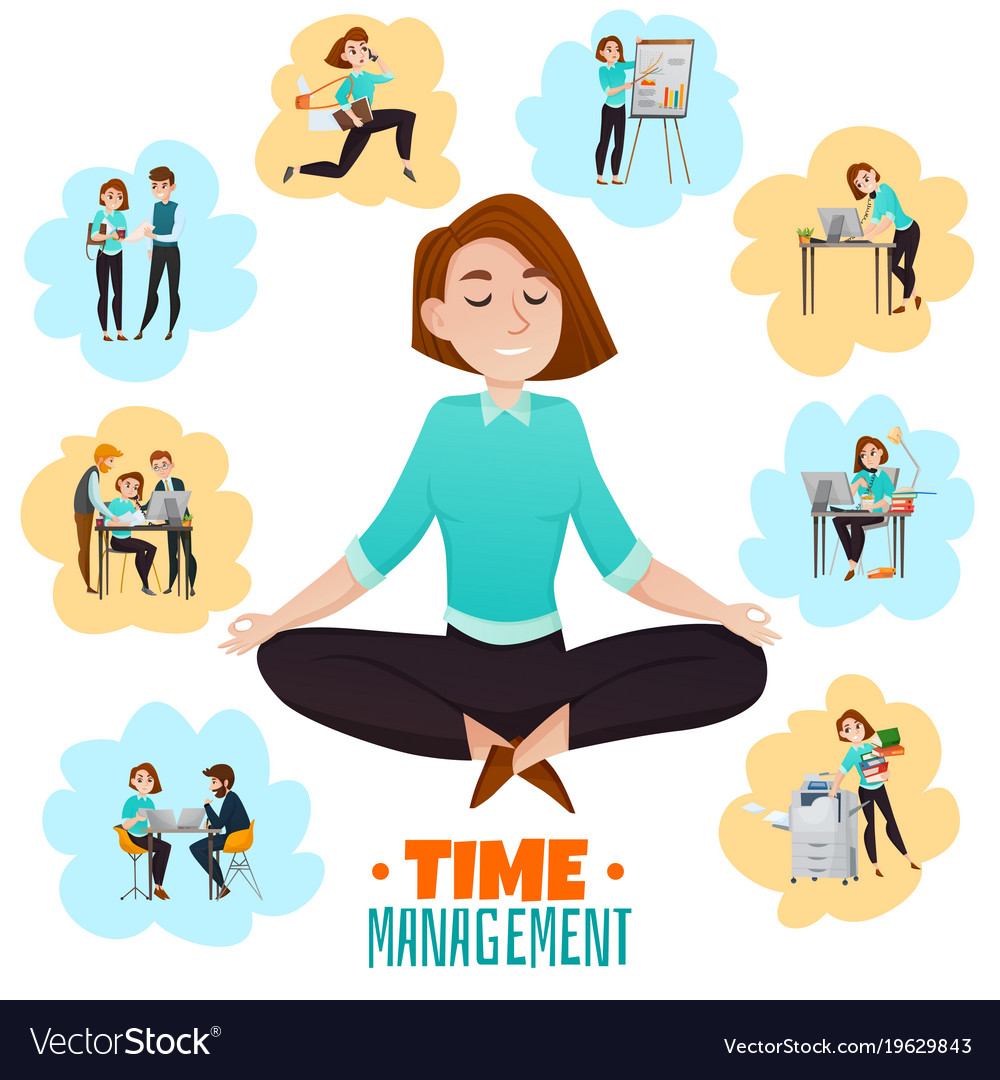 Multitasking Royalty Free Vector Image - VectorStock