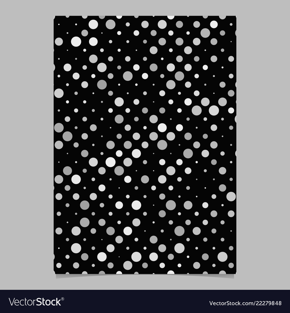 Abstract circle pattern brochure design Royalty Free Vector
