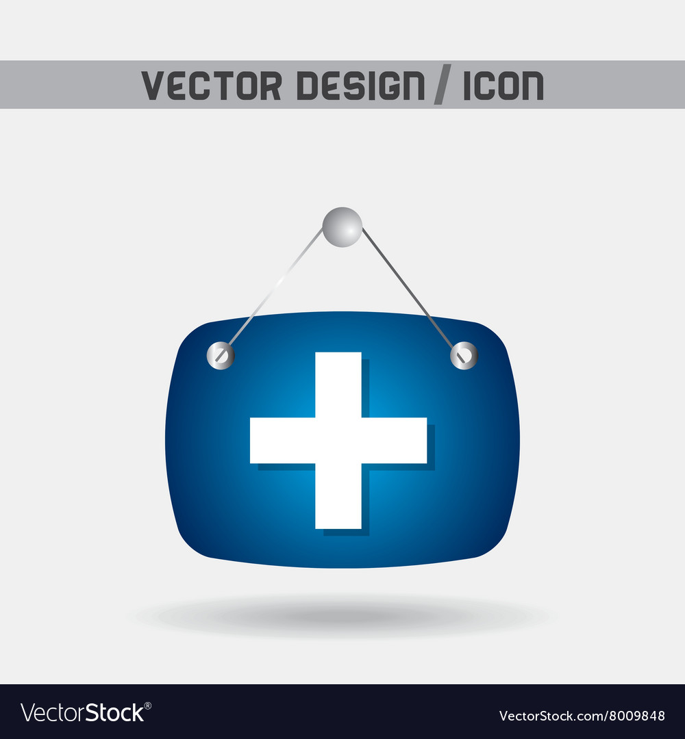Medical icon design Royalty Free Vector Image - VectorStock