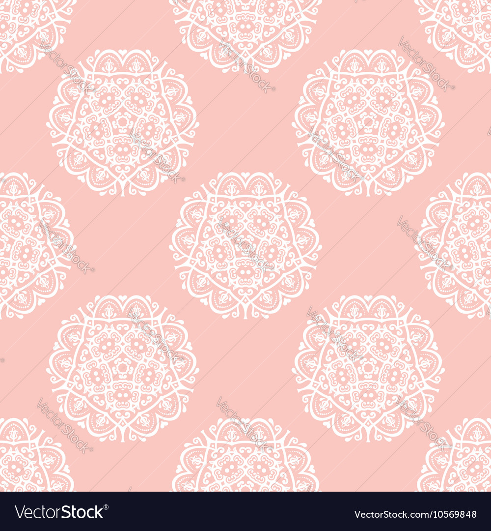 Seamless baroque pattern Royalty Free Vector Image