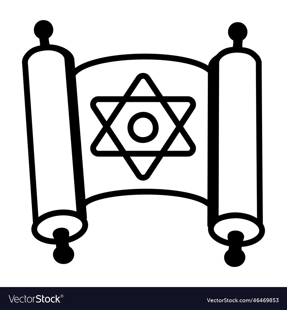 Torah Royalty Free Vector Image - VectorStock