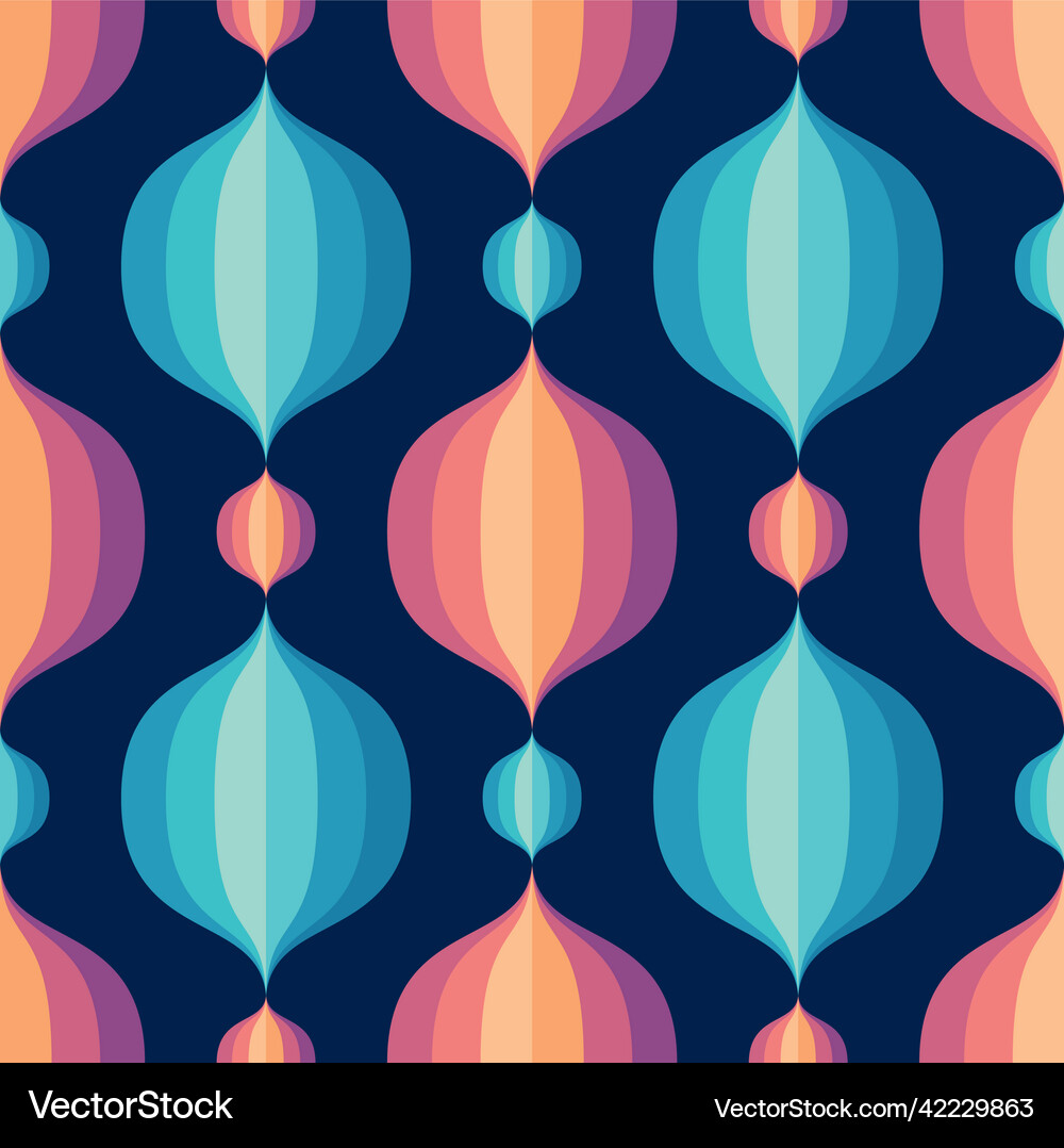 Abstract background design geometric seamless Vector Image