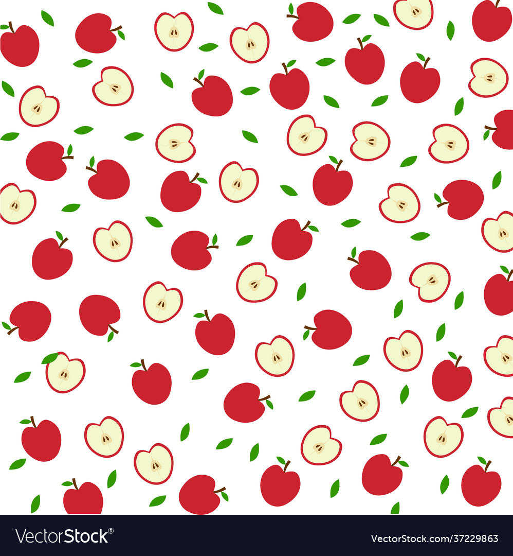 Apple pattern design stock Royalty Free Vector Image