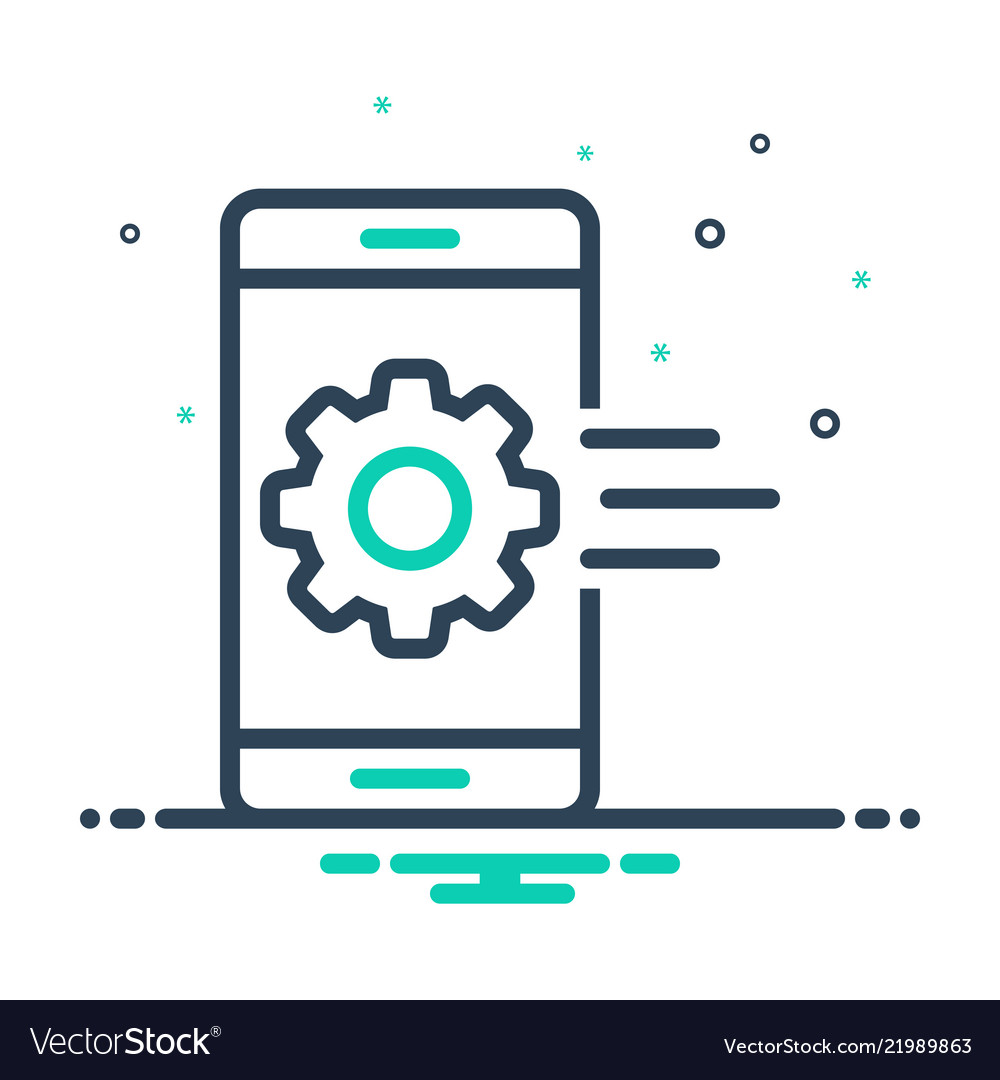Mobile app Royalty Free Vector Image - VectorStock