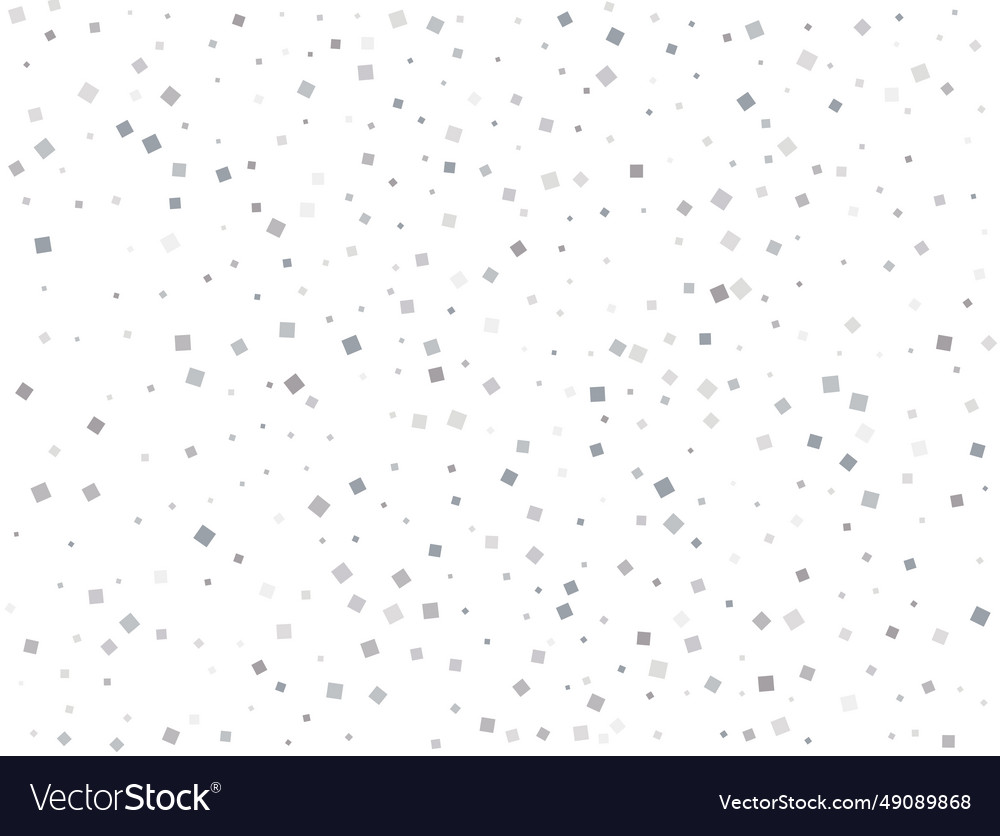 Pattern with silver squares Royalty Free Vector Image