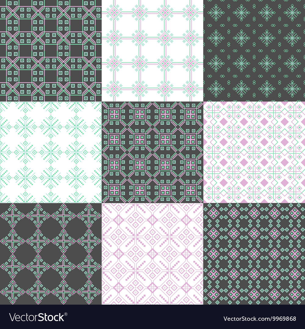 Seamless geometric pattern background Royalty Free Vector