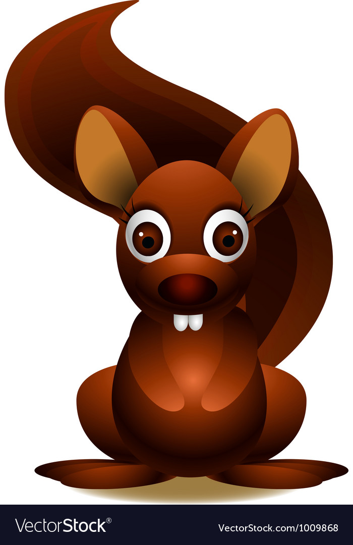 Squirrel Royalty Free Vector Image - VectorStock