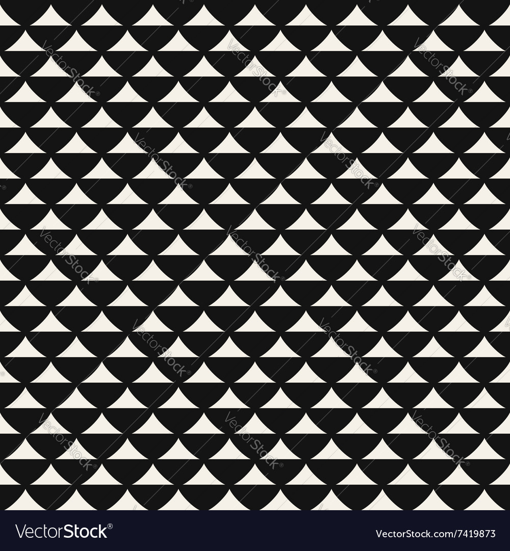 Triangle geometric seamless pattern Royalty Free Vector