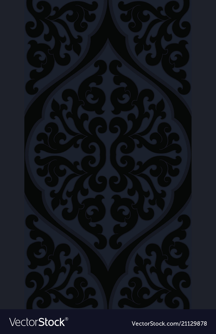 Abstract black pattern Royalty Free Vector Image