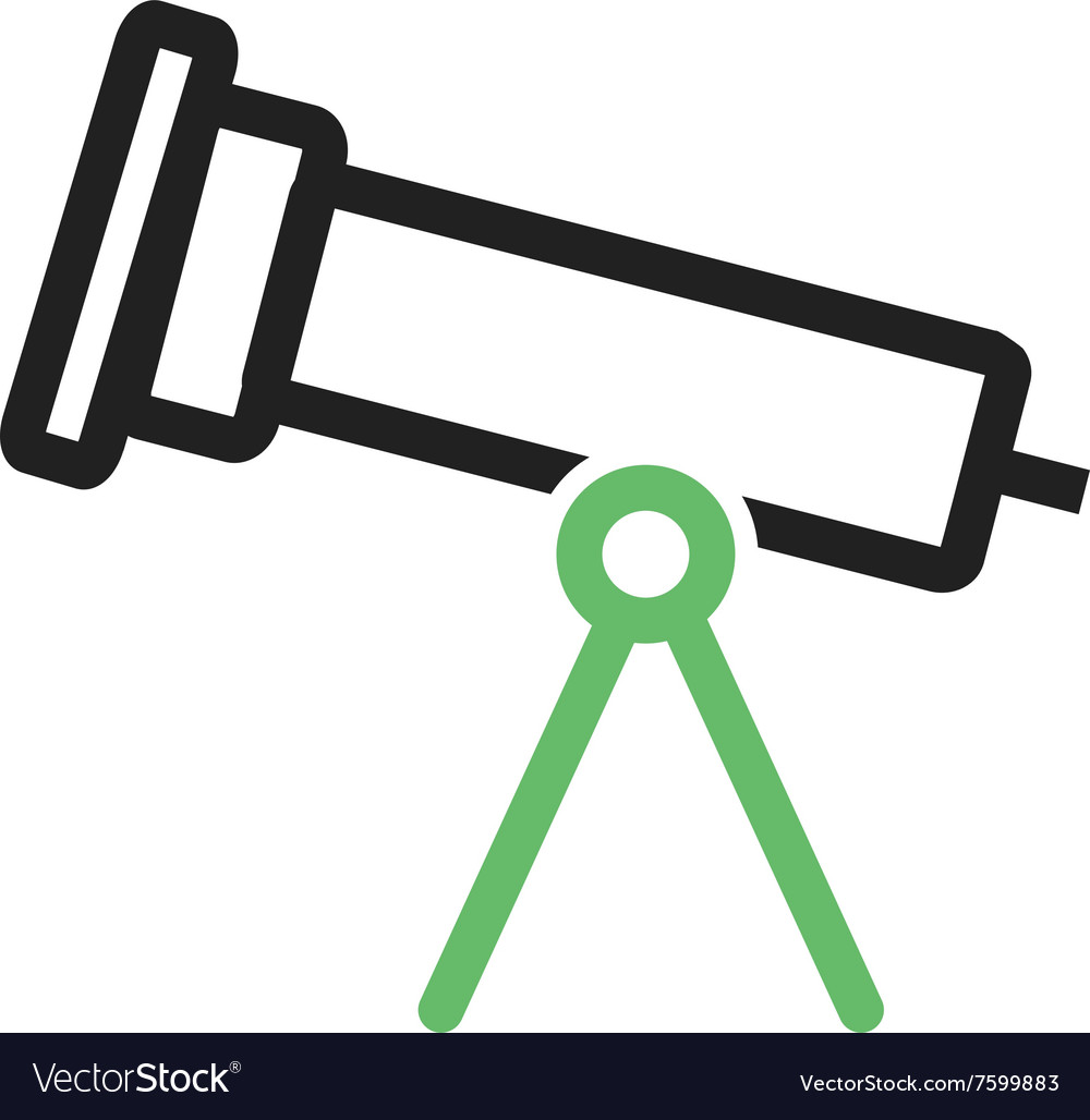 Telescope Royalty Free Vector Image - VectorStock