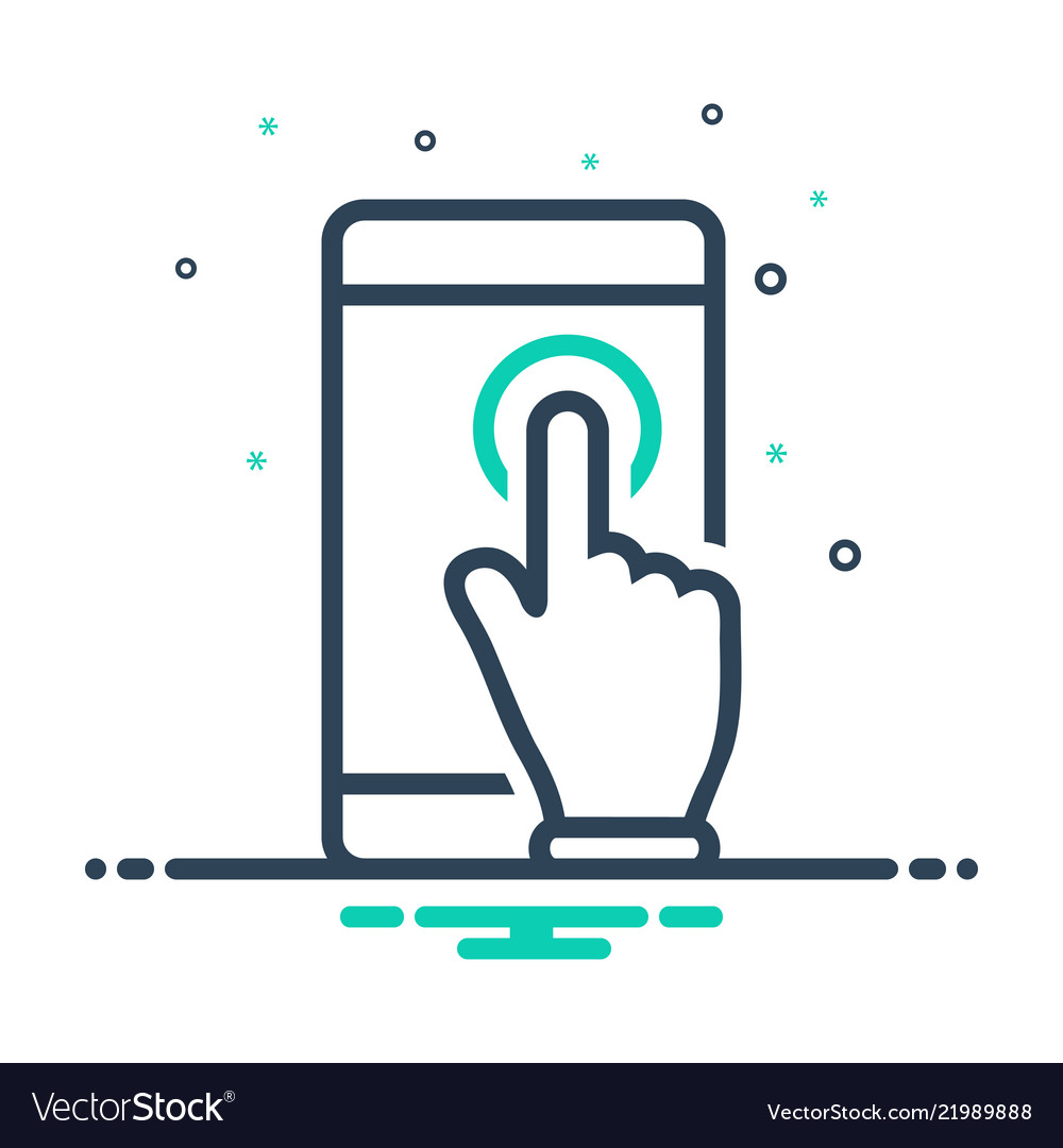 Click Royalty Free Vector Image - VectorStock