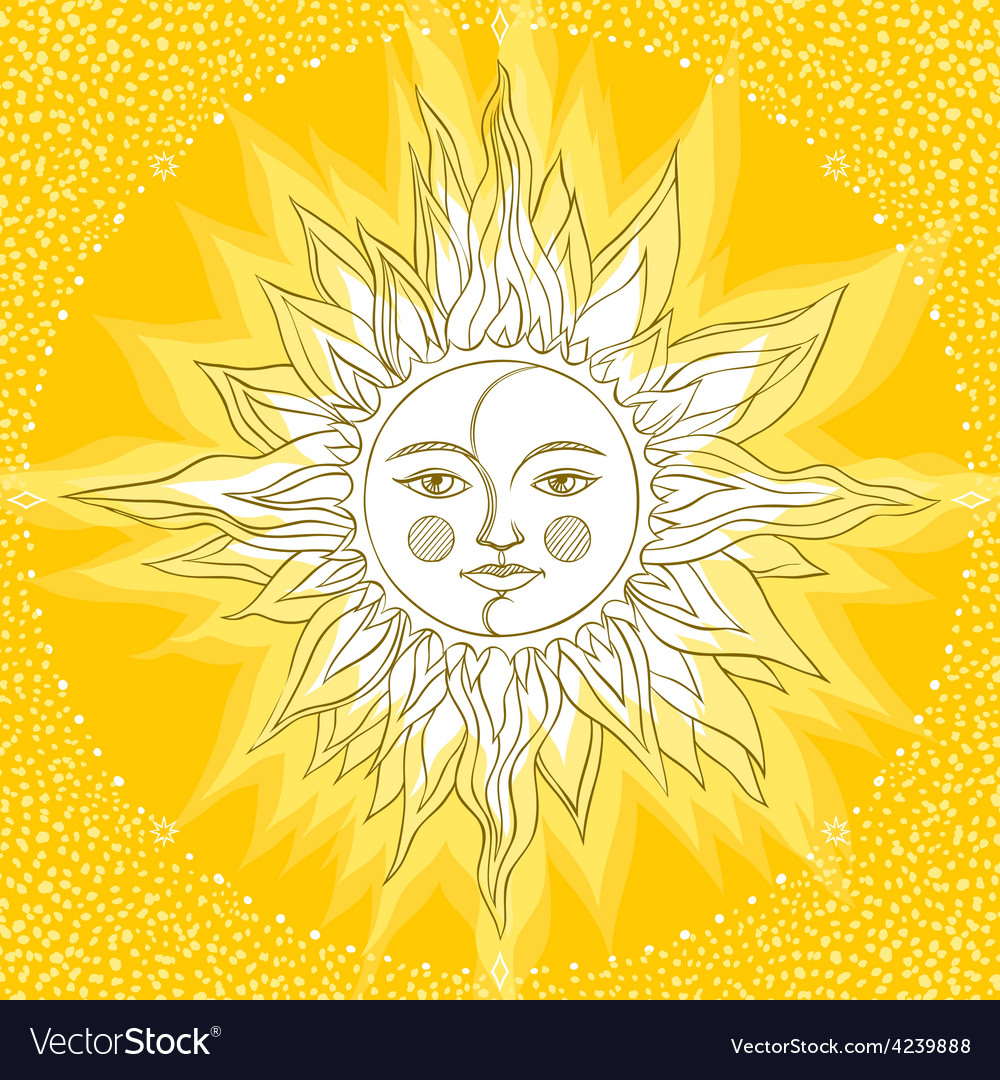 Sun Royalty Free Vector Image - VectorStock