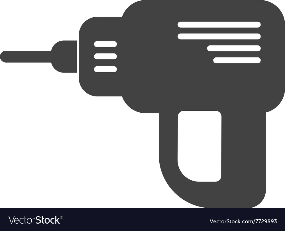 Drill machine Royalty Free Vector Image - VectorStock