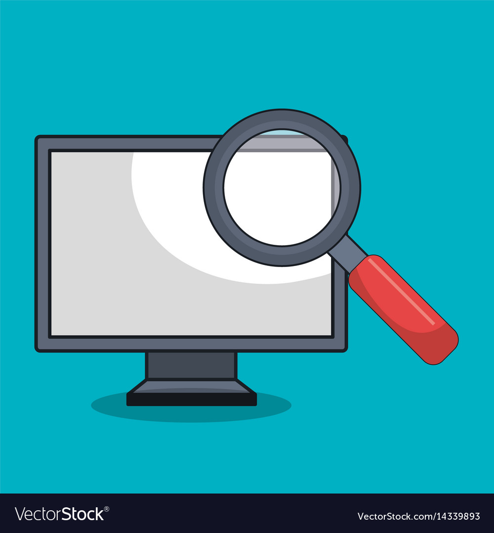 Laptop icon technology digital isolated Royalty Free Vector