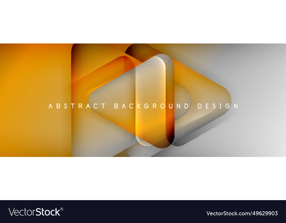 Shadow and light triangle background dynamic Vector Image