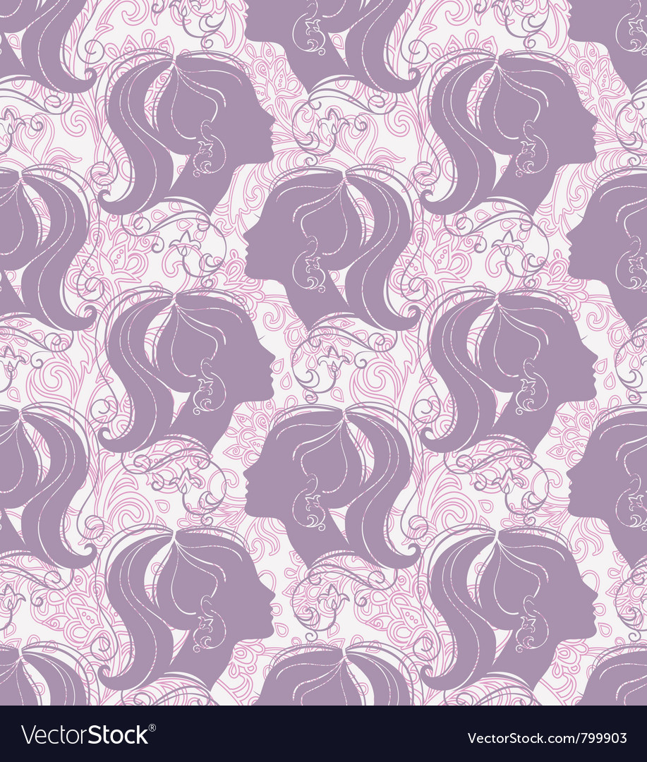 Woman seamless background Royalty Free Vector Image Woman seamless background Royalty Free Vector Image