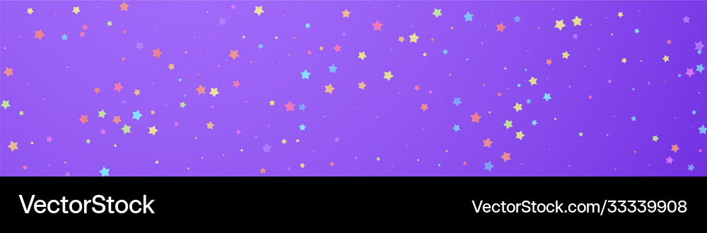 Festive interesting confetti celebration stars c Vector Image