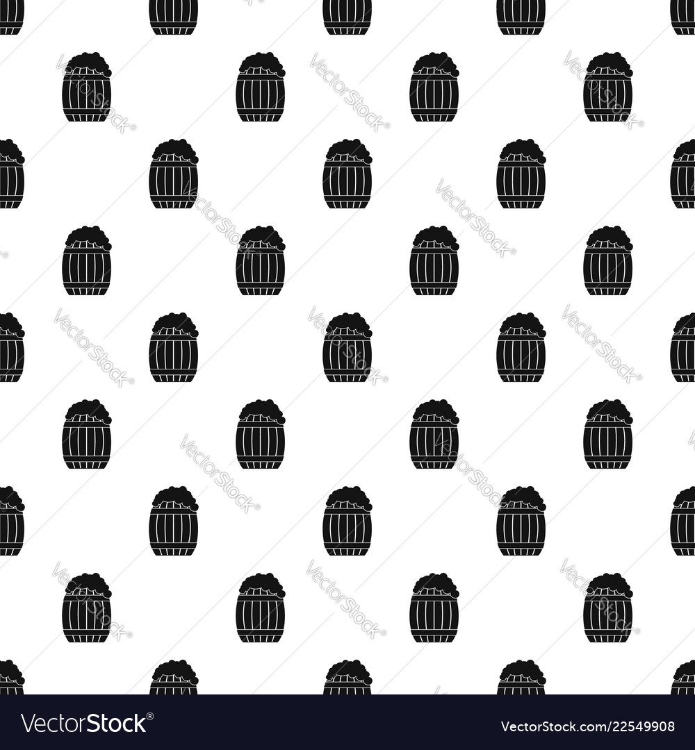 Full barrel pattern seamless Royalty Free Vector Image