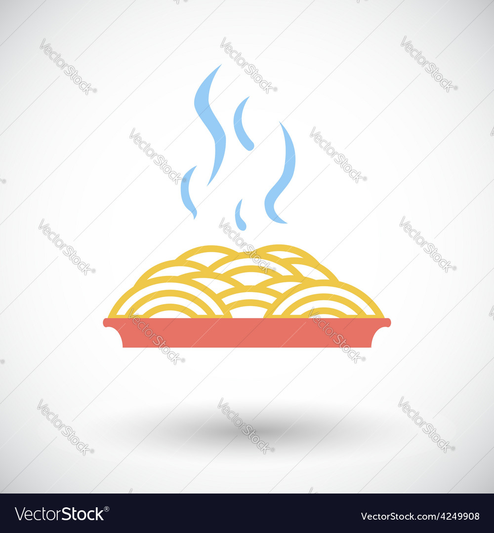 Spaghetti Royalty Free Vector Image - VectorStock