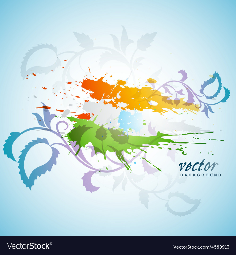 Abstract flag Royalty Free Vector Image - VectorStock