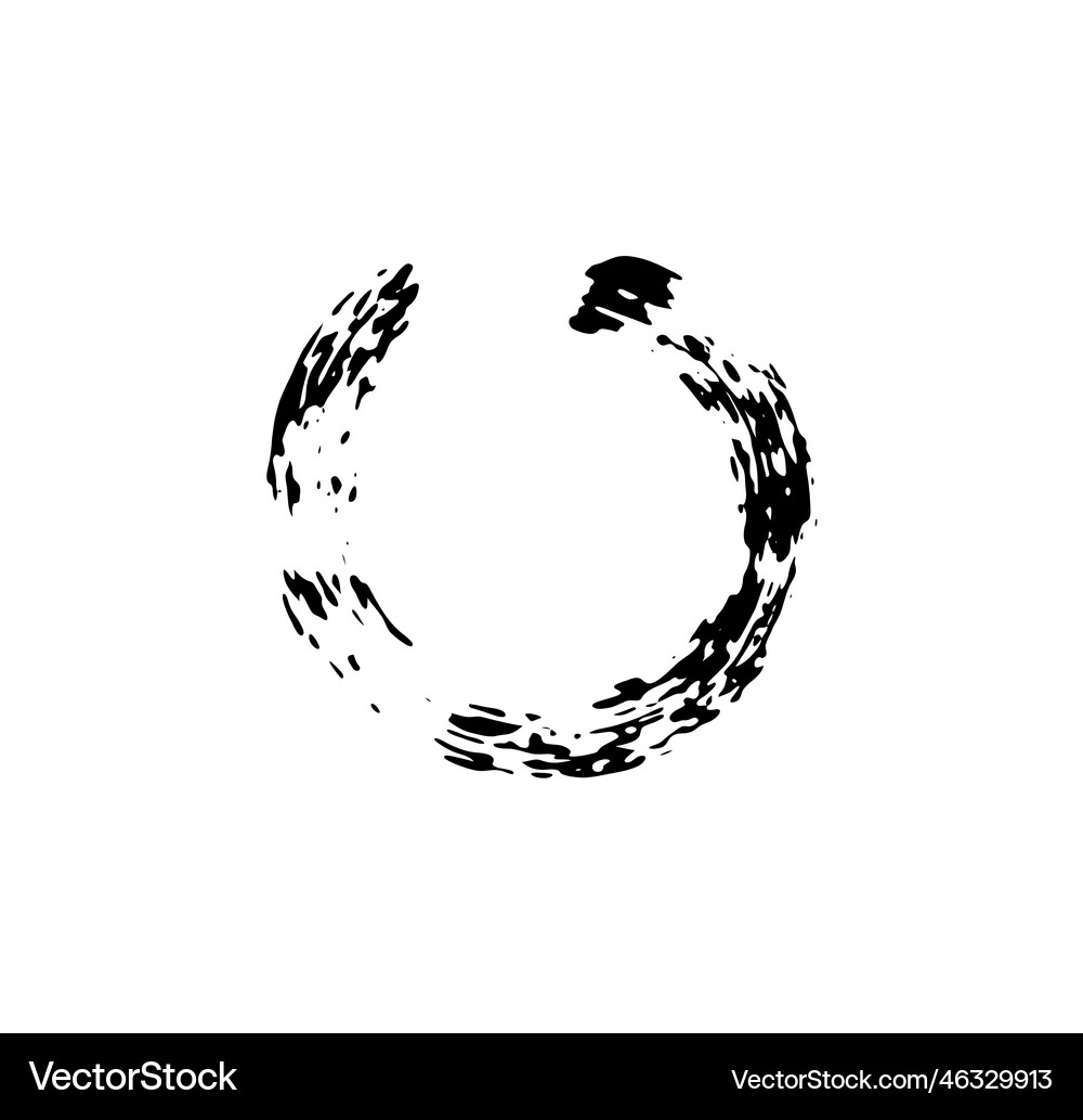Checkbox check signs v x chalk and brush Vector Image