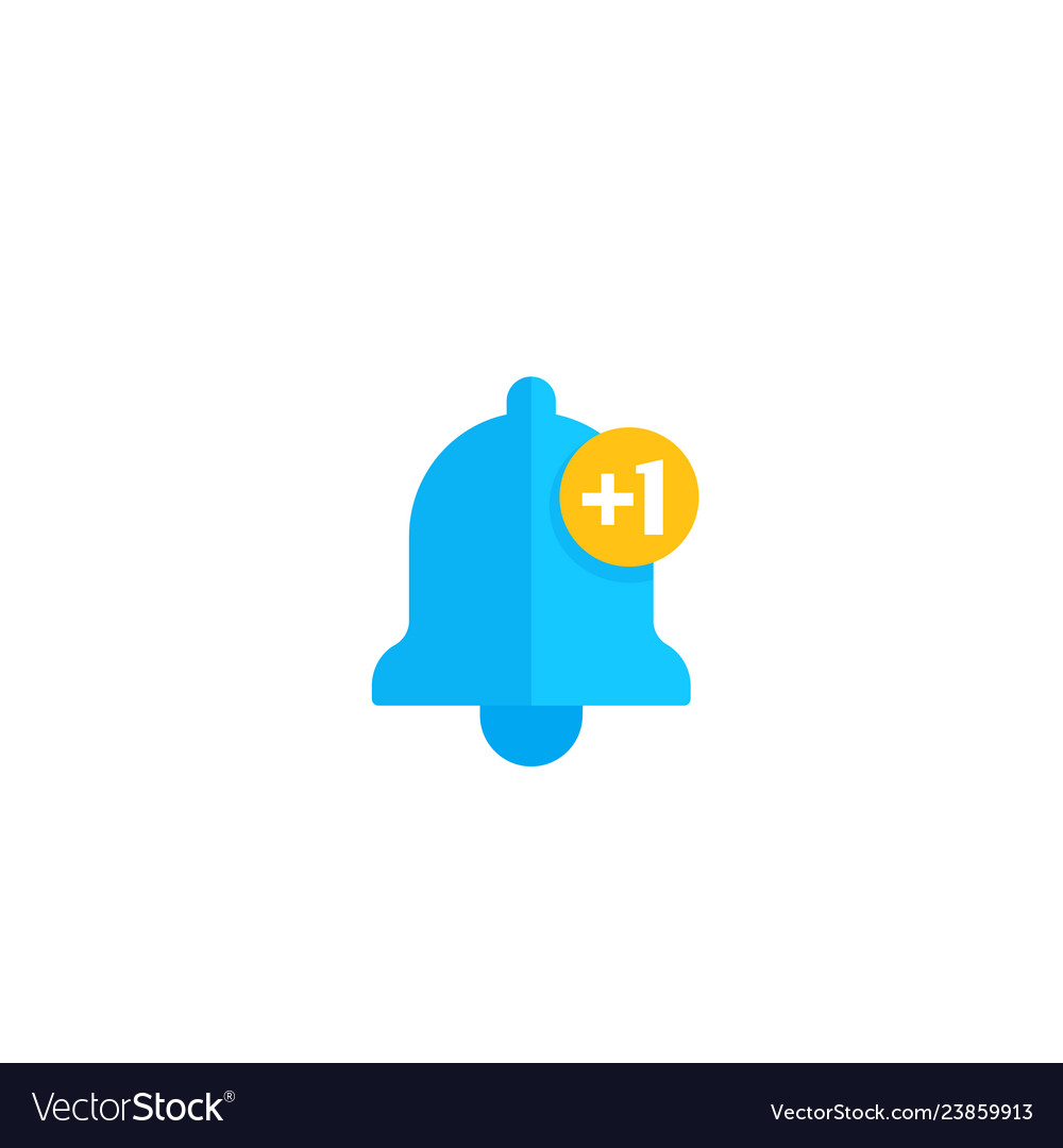 Notification counter icon Royalty Free Vector Image