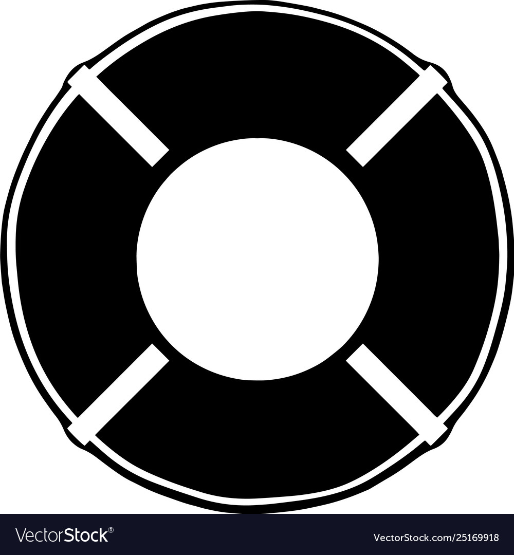 Swim ring float eps Royalty Free Vector Image - VectorStock