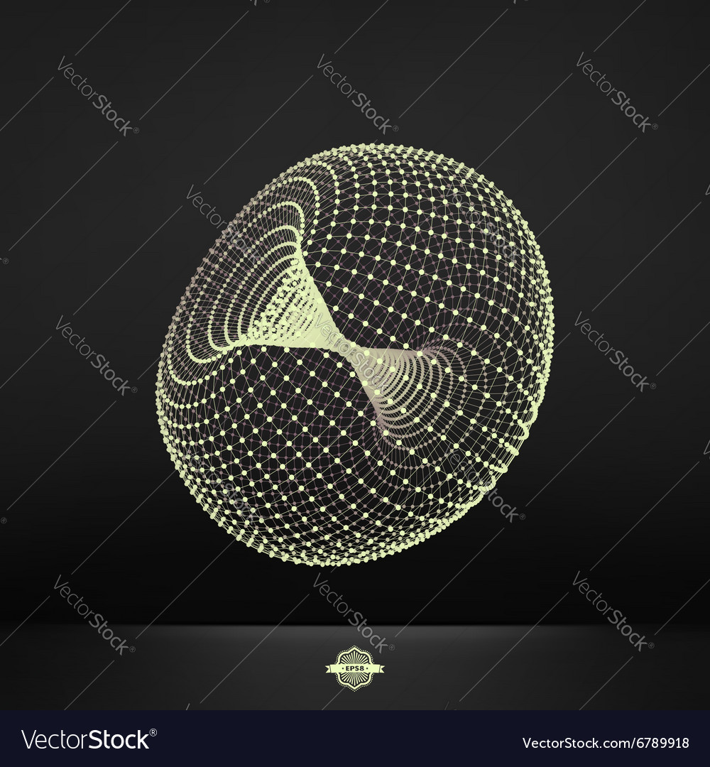 Torus Connection Structure Royalty Free Vector Image