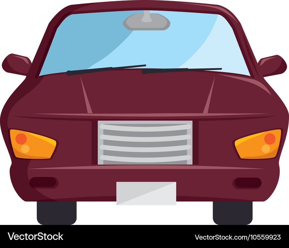 Car transport vehicle Royalty Free Vector Image