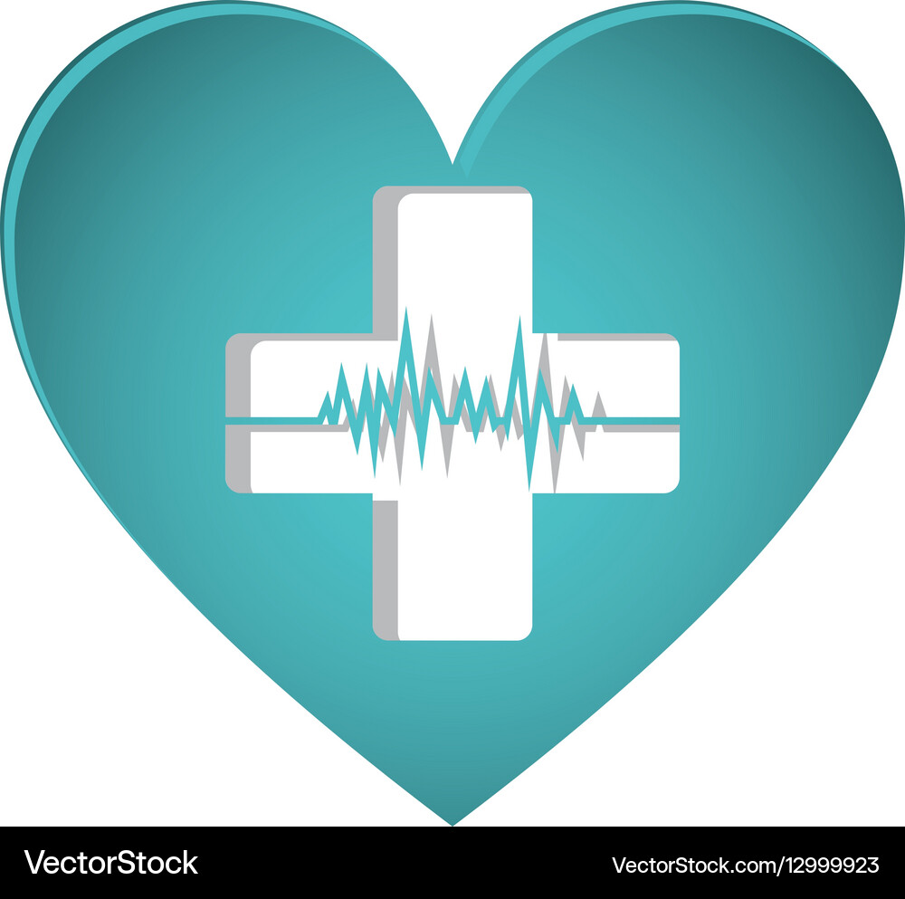 Medical care symbol Royalty Free Vector Image - VectorStock
