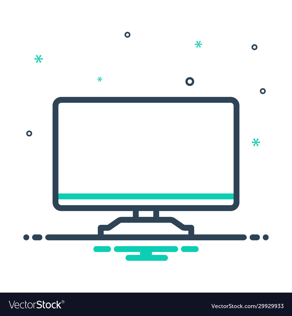 Computer Royalty Free Vector Image - VectorStock