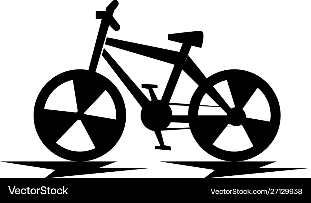 Bike icon and symbol Royalty Free Vector Image
