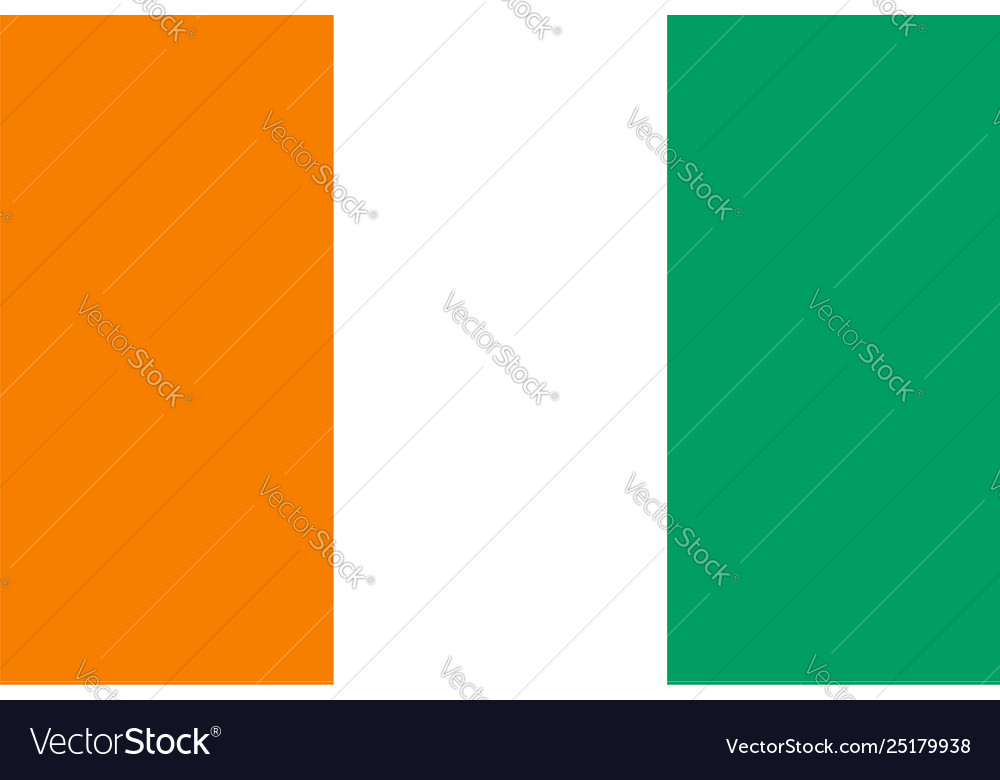 Flag rectangular shape Royalty Free Vector Image