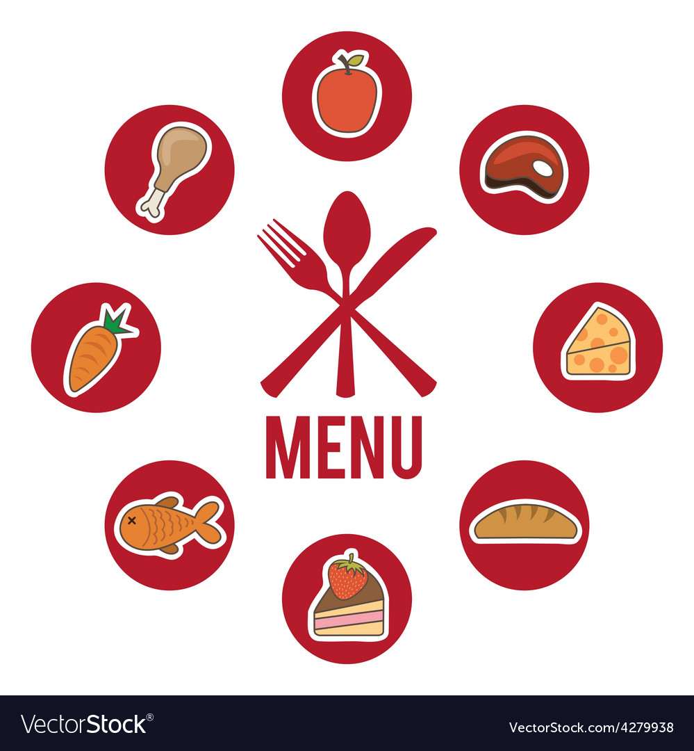 Restaurant menu Royalty Free Vector Image - VectorStock