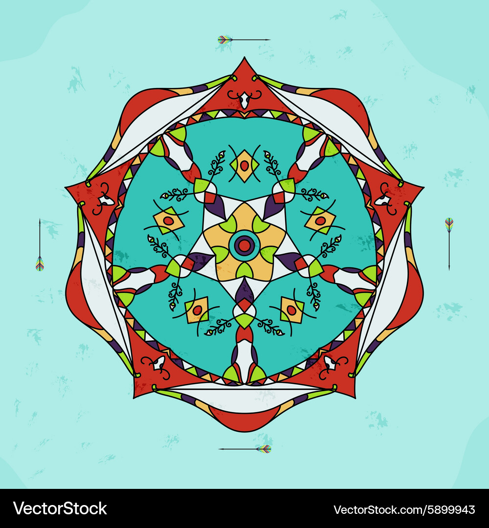 Mandala Royalty Free Vector Image - VectorStock