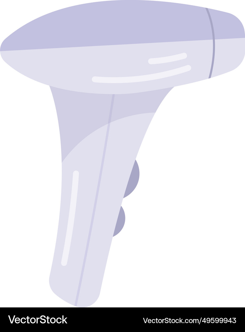 Photoepilator device for depilation Royalty Free Vector