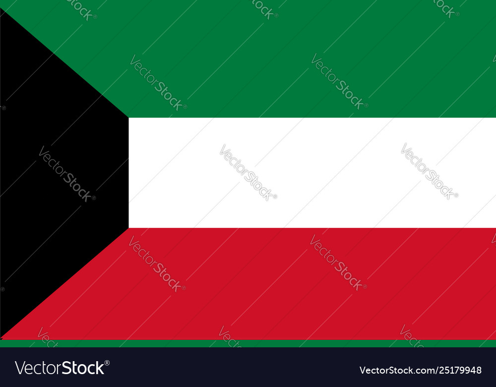Flag rectangular shape Royalty Free Vector Image