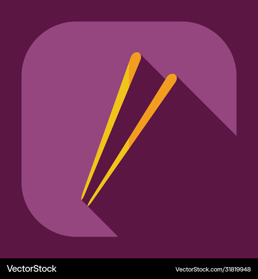 Flat modern design with shadow icons japanese Vector Image