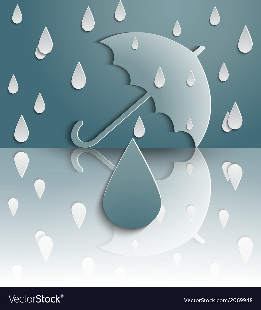 Its raining Royalty Free Vector Image - VectorStock